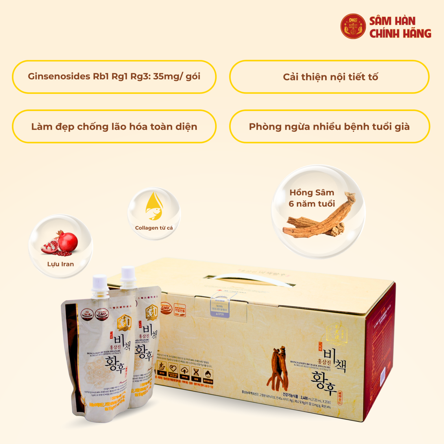 Hongsamjin Bichaek Hwanghu - Hồng sâm Hoàng Hậu